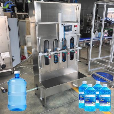 China Precision Gravity Filling Machine ±0.5% Accuracy Anti Drip for Edible Oil Wine for sale