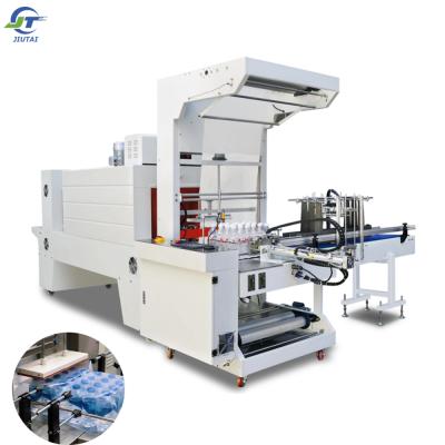 China Thermo Heat Shrink Tunnel Machine for Plastic Cup Water Bottle PE Film Shrink Wrap Packaging Tool Continuous System for sale