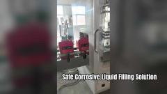 Fully Automatic Anti-Corrosive Weighing Filling Machine | Filler for Corrosive Industrial Liquids