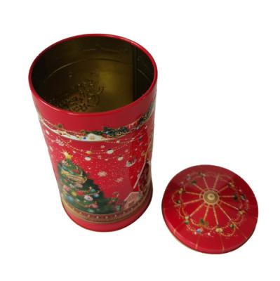 China Leeres Karussell-musikalischer Keks Tin Container Recyclable Eco Friendly zu verkaufen