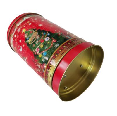 China Leeres Karussell-musikalischer Keks Tin Container Recyclable Eco Friendly zu verkaufen