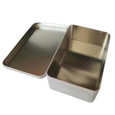 China Vintage Decorative Biscuit Tin Can Box Medium Rectangular Food Grade for sale