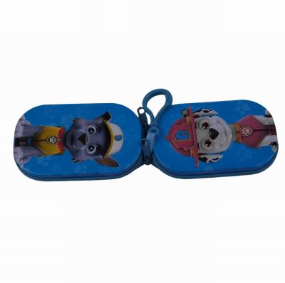 China Ovale Douane 3D het In reliëf maken Tin Gift Box Decorative Special Gelegenheid Te koop