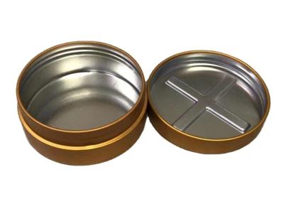 China metal redondo resistente Tin With Lid Food Packaging da criança de 80*34mm à venda
