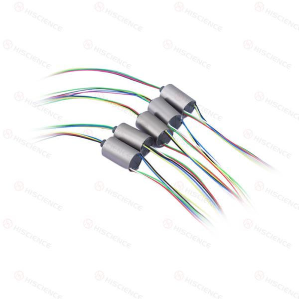 Quality Durable 12 Circuits Wire Slip Ring Capsule For Antenna System for sale