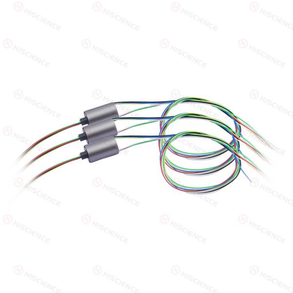 Quality Durable 12 Circuits Wire Slip Ring Capsule For Antenna System for sale