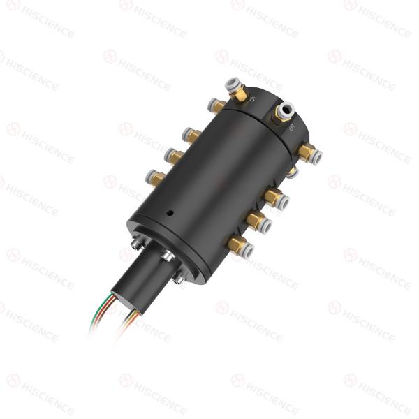 Quality 6 Passages Pneumatic Rotary Unions 6 Circuits 2A Electric Rotary Joint for sale