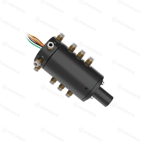 Quality 6 Passages Pneumatic Rotary Unions 6 Circuits 2A Electric Rotary Joint for sale