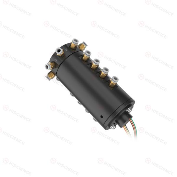 Quality 8 Passages Rotary Unions 240V 6 Circuits 2A Rotary Pressure Joint for sale