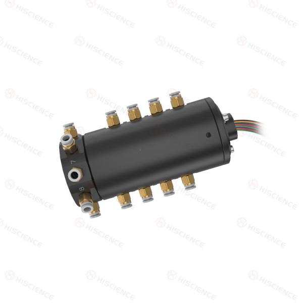 Quality Low Friction Rotary Unions 8 Passages 18 Circuits 2A Leakage Prevention for sale