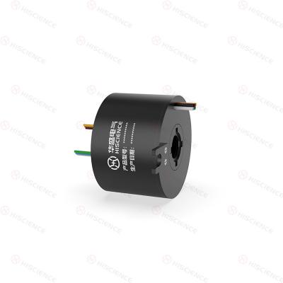 China Compact doorboor slip ringen 6 circuits 5A gat grootte 12,7 mm Te koop