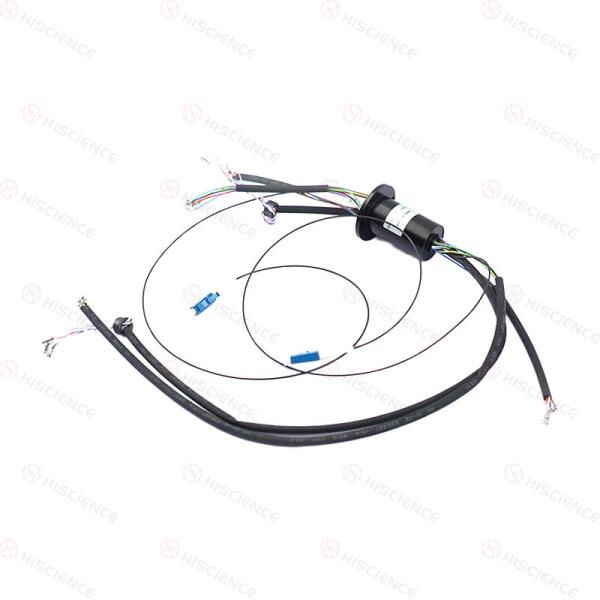 Quality Hybrid Fiber-Electric Slip Rings IP51 For Robotic Arms / Automation Systems for sale