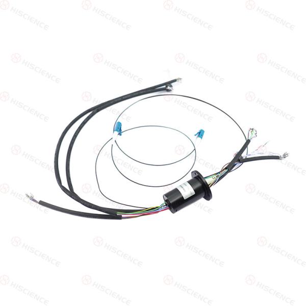 Quality Hybrid Fiber-Electric Slip Rings IP51 For Robotic Arms / Automation Systems for sale