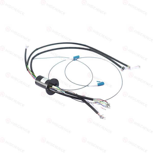 Quality Hybrid Fiber-Electric Slip Rings IP51 For Robotic Arms / Automation Systems for sale