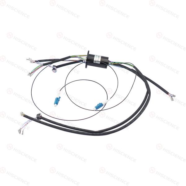 Quality Hybrid Fiber-Electric Slip Rings IP51 For Robotic Arms / Automation Systems for sale