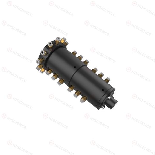 Quality Compact Rotary Union 6 Passages 12 Circuits 2A High Pressure Rotary Joint for sale