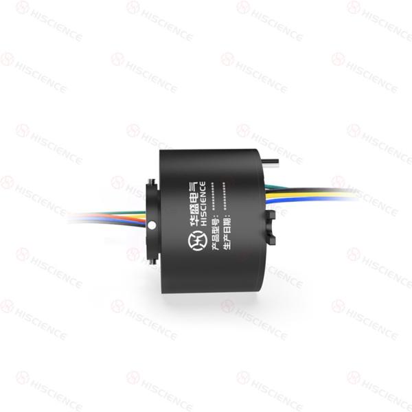Quality 2 Circuit Shielded Through Bore Slip Rings 380V For Marine / Subsea Equipment for sale