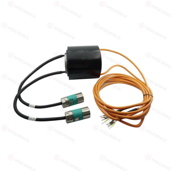 Quality Industrial Ethernet Slip Ring Multi Circuits Network Cable Slip Ring for sale