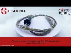 Hiscience 110V slip ring fabrikanten 4 Circuits High Voltage slip ring