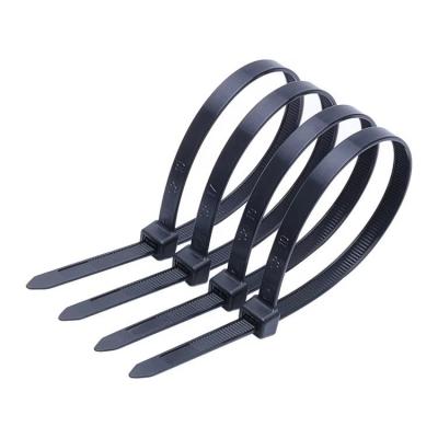 China Custom Heavy Duty  Standard Plastic Cable Ties 7.6*200MM Nylon 66 Self-locking Zip Tie Cable Tie Tools for sale