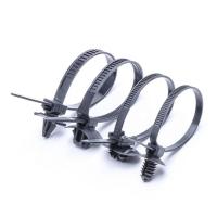 Quality 150mm/100mm Length Plastic Cable Wire Ties Resuable Plastic Tie Wraps for sale