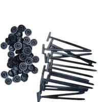 Quality Nylon Car Cable Ties Self Locking Plastic Cable Fastener Universal With Hook for sale