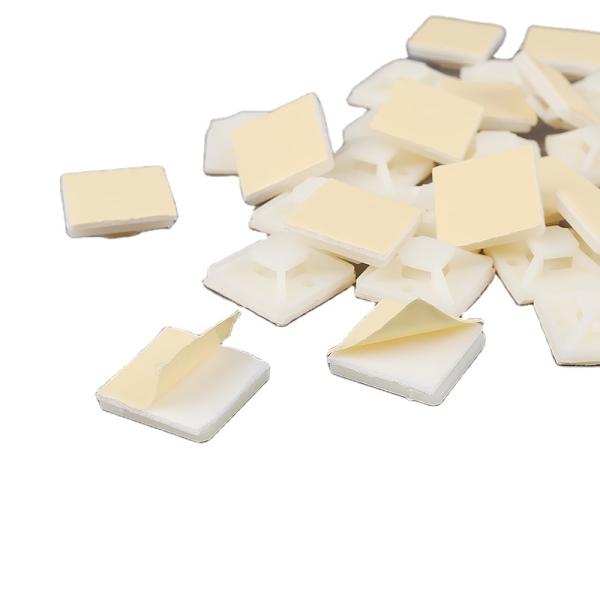 Quality Nylon Cable Ties Mounts Self Adhesive Customized Size Eco Friendly for sale