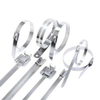 Quality Customized Stainless Steel Cable Ties Long Lifespan Weather Resistant for sale