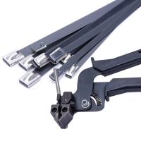 Quality 304 Ball Lock Stainless Steel Zip Ties 5.6*150mm High Durability for sale