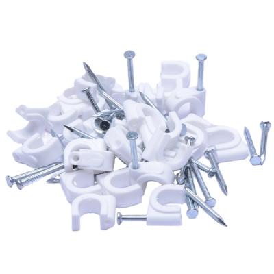 China 2.5*18mm U Shaped Cable Clips Nail Wire Holder Easy Installation for sale