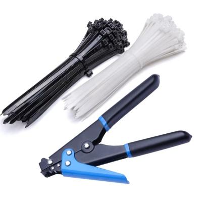 China 7.6*200mm Self Locking Cable Ties Anti Aging Environmentally Friendly for sale