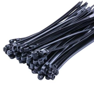 China High Quality Custom Self-locking Standard Plastic Cable Ties 4.8*300MM Nylon 66 Zip Tie Cable Tie Tools for sale