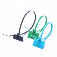 Quality Self Locking Colour Cable Ties Custom Nylon66 Zip Tie 2.5*100mm for sale
