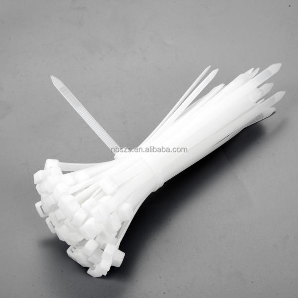 Quality 18 Lb 4 Inch Self Locking Cable Ties Black Outdoor Eco Friendly for sale