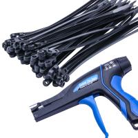Quality Standard Mountable Head Cable Tie 4.8*160MM Nylon Tie Wrap Customized for sale
