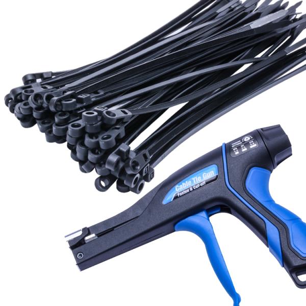 Quality Standard Mountable Head Cable Tie 4.8*160MM Nylon Tie Wrap Customized for sale