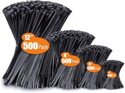 China 4 Inches and 6 Inches Cable Ties - 2000 Pieces Each - Durable Zip Ties for Secure Fastening for sale
