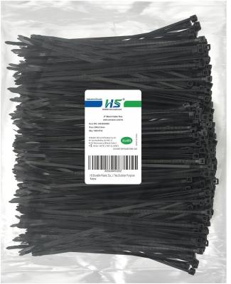 China 8-inch 40-pound self-locking cable ties with 1/8 inch width, 1000 pieces per pack for sale