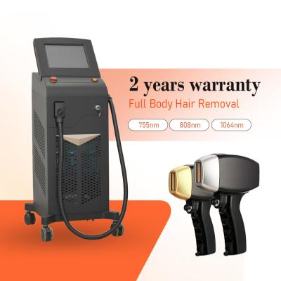 China 2000W Laser-Haarentfernung Maschine 808nm Haarentfernung Diode Laser-Gerät professionell zu verkaufen