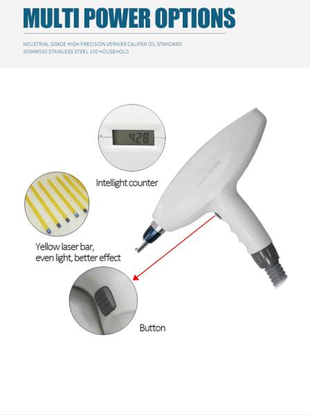 Quality Portable Q Switched Tattoo Removal Machine 1-10Hz Picosecond Yag Laser Machine for sale