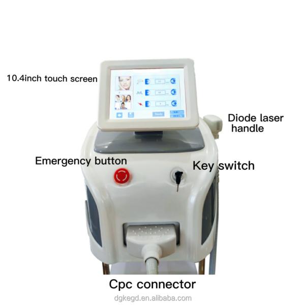 Quality Diode Laser Hair Removal Machine 755nm 808nm 1064nm Laser Hair Removal Equipment Professional for sale