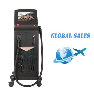 China 2000W Diode Laser Hair Removal Machine Professional Hair Removal Machine Triple Waves for sale