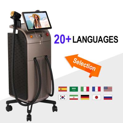 Cina Dispositivo di depilazione intelligente a doppia maniglia 800W / 1200W in vendita