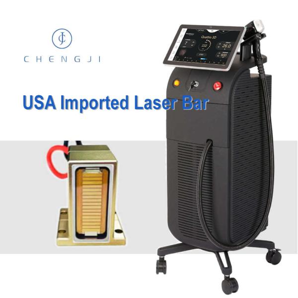 Quality Professional Laser Hair Removal Equipment Triple Waves Hair Laser Removal for sale