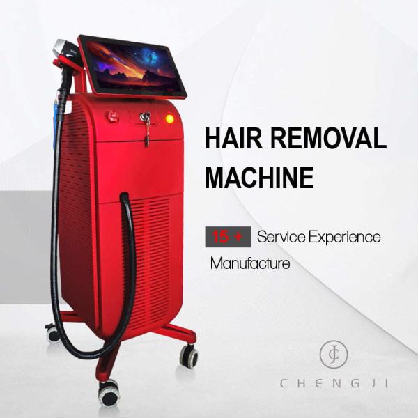 Quality Professional Laser Hair Removal Equipment Triple Waves Hair Laser Removal for sale