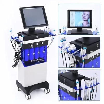 China 14 em 1 Hydra Oxygen Máquina de limpeza facial 250VA Máquina de limpeza hidrafacial 100V - 240V for sale