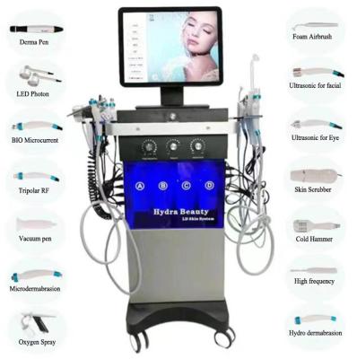 China Skin Care Hydra Facial Machine 240V Diamond Skin Microdermabrasion Machine 250 VA for sale