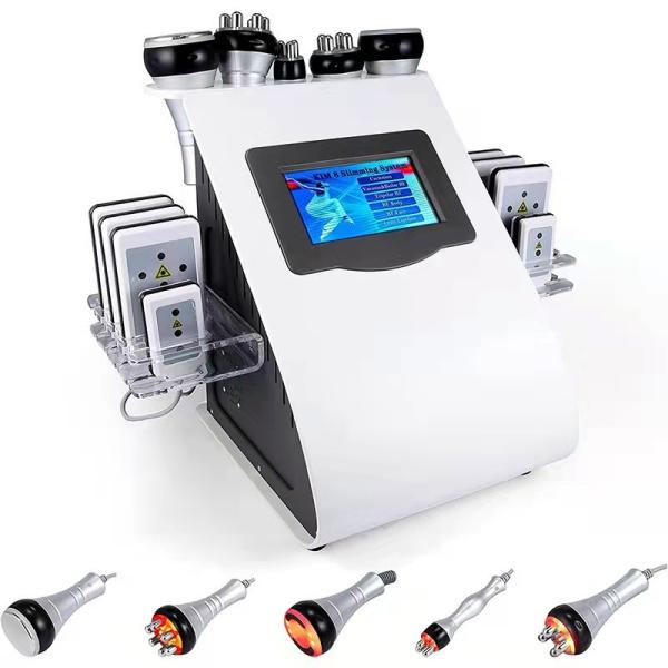Quality 6 In 1 Body Slimming Machine RF Ultrasonic Cavitation Machine 40k for sale