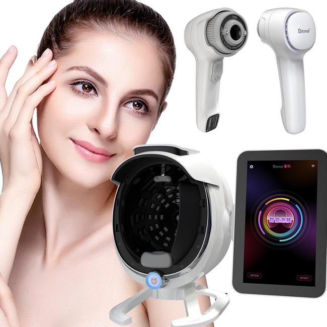 3d Ai Face Skin Diagnostics Analyzer Facial Tester Scanner Face Mirror Device Skin Analysis Machine Bitmoji Skin Analyzer