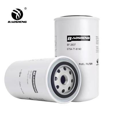 Cina 6754-79-6140 filtro dell'olio idraulico di Fuel Filter 174*93mm dell'escavatore in vendita